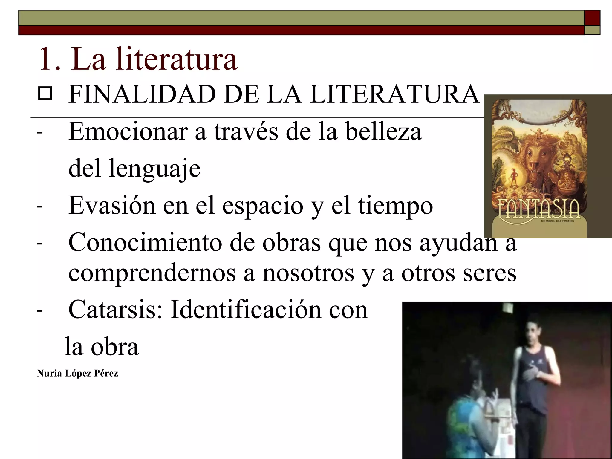 7 la literatura y los géneros literarios | PPT