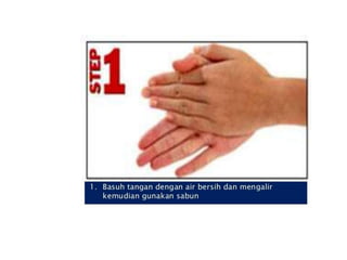 7 langkah cuci tangan | PPTX