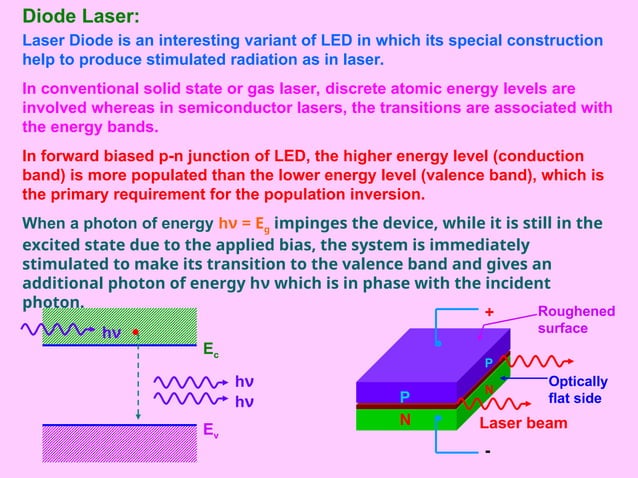 Properties of LASER and characteristics.ppt | Chemistry | Science