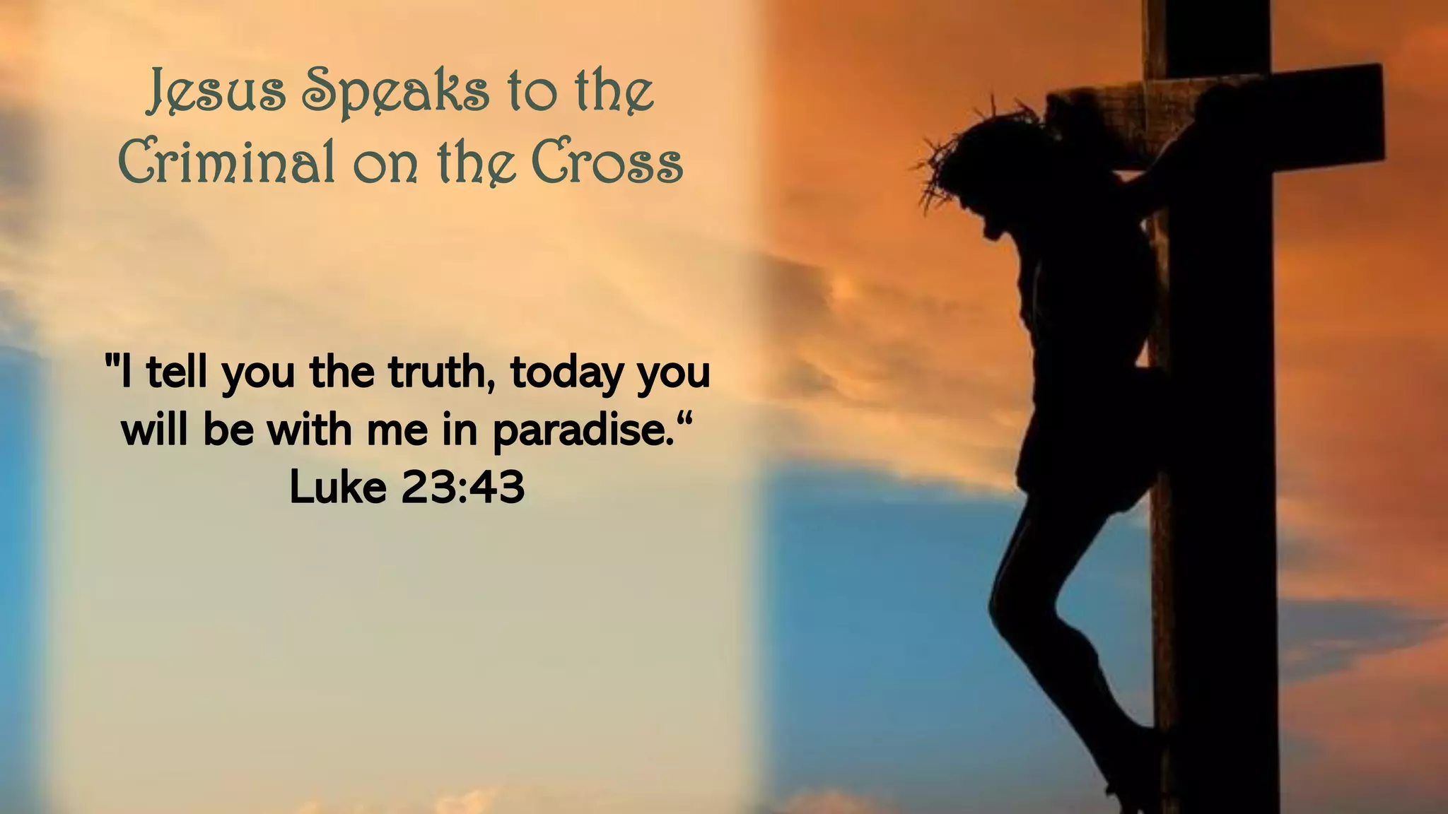 Crucifixion Of Jesus Scripture