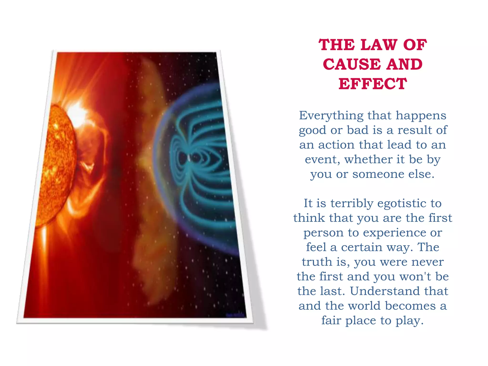The Seven Laws of Universe | PPSX