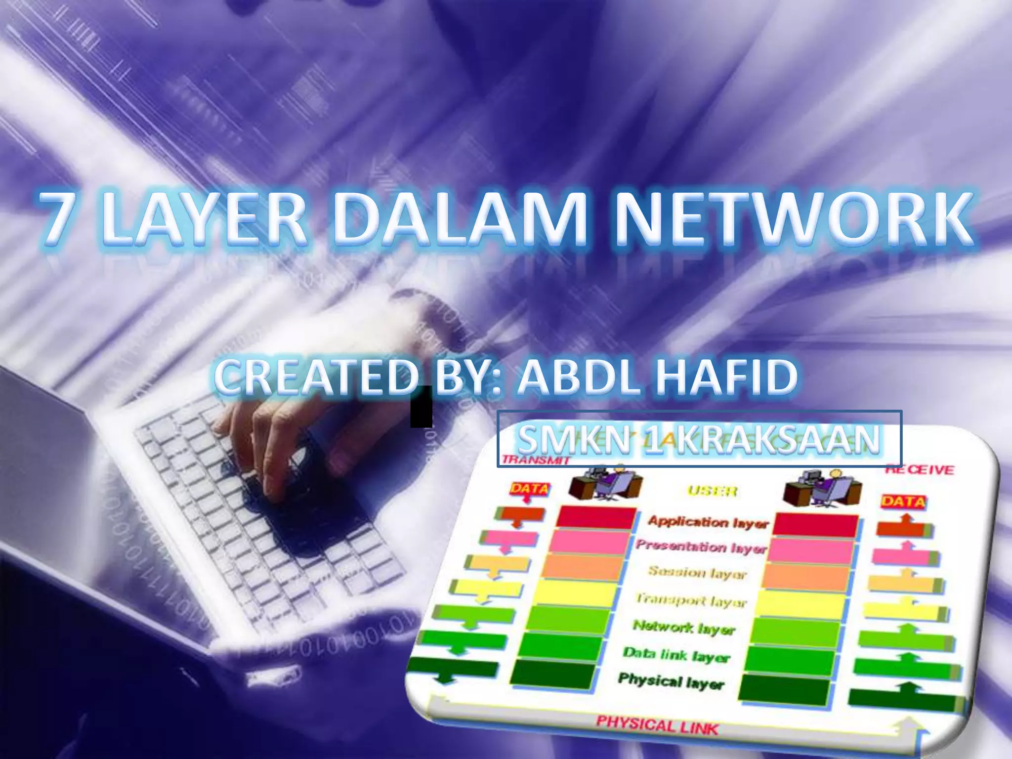 7 layer dalam network | PPTX