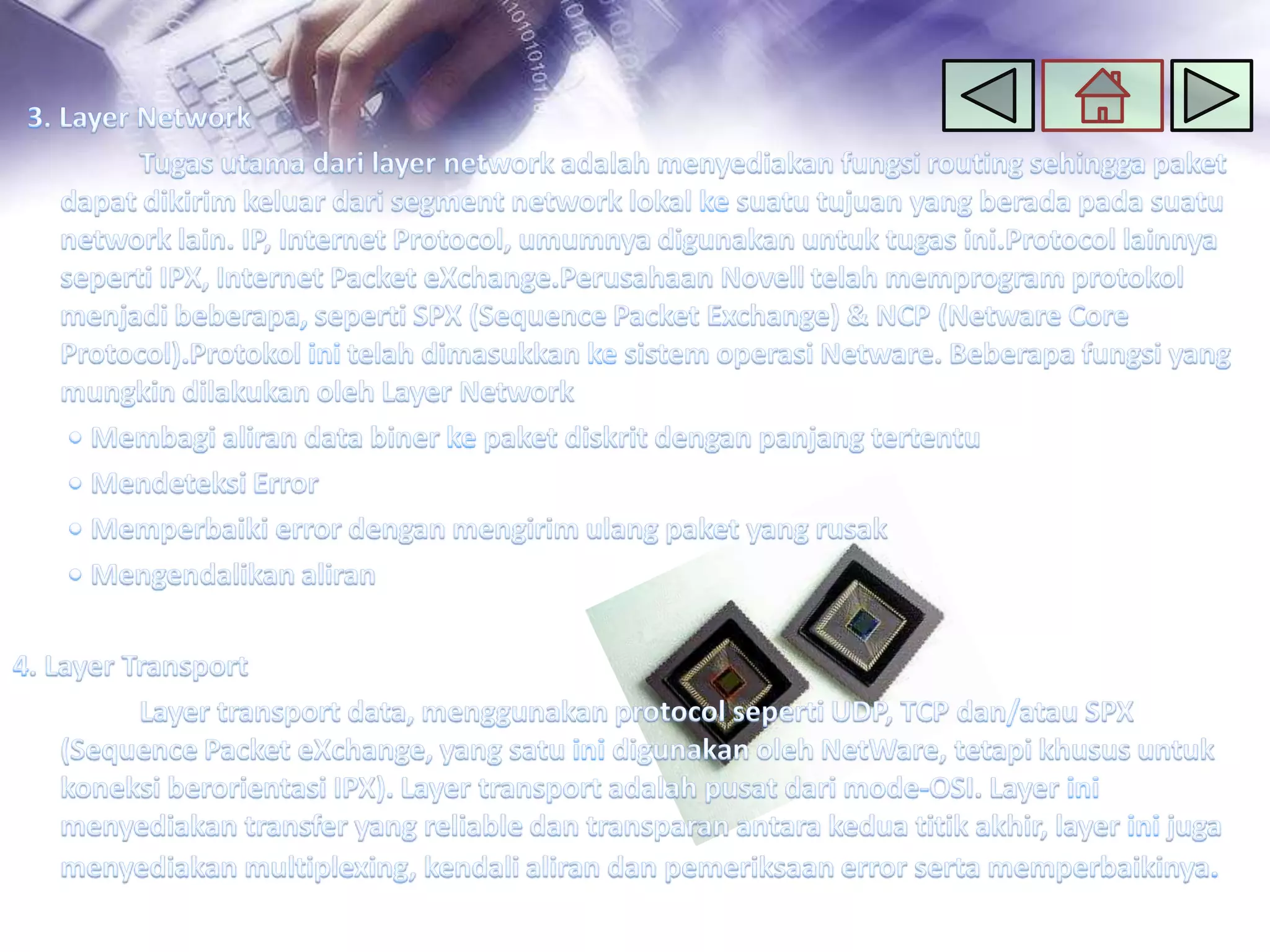 7 layer dalam network | PPTX