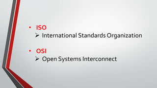 7 layers of osi models | PPTX