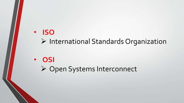 7 layers of osi models | PPTX | Computer Networking | Computing