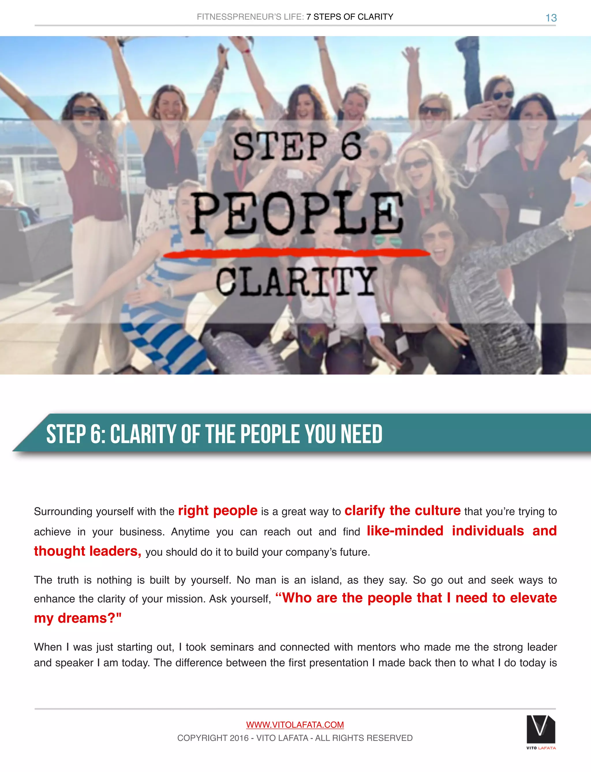 7 Steps Of Clarity | PDF