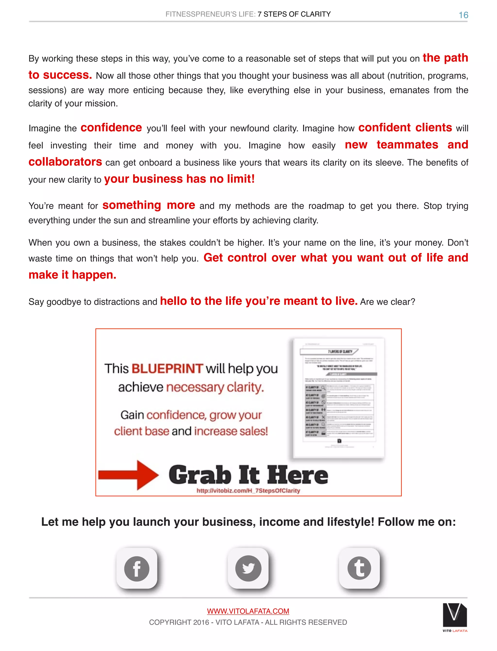 7 Steps Of Clarity | PDF