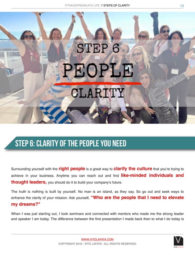 7 Steps Of Clarity | PDF