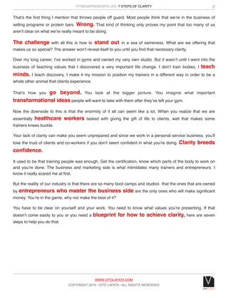 7 Steps Of Clarity | PDF