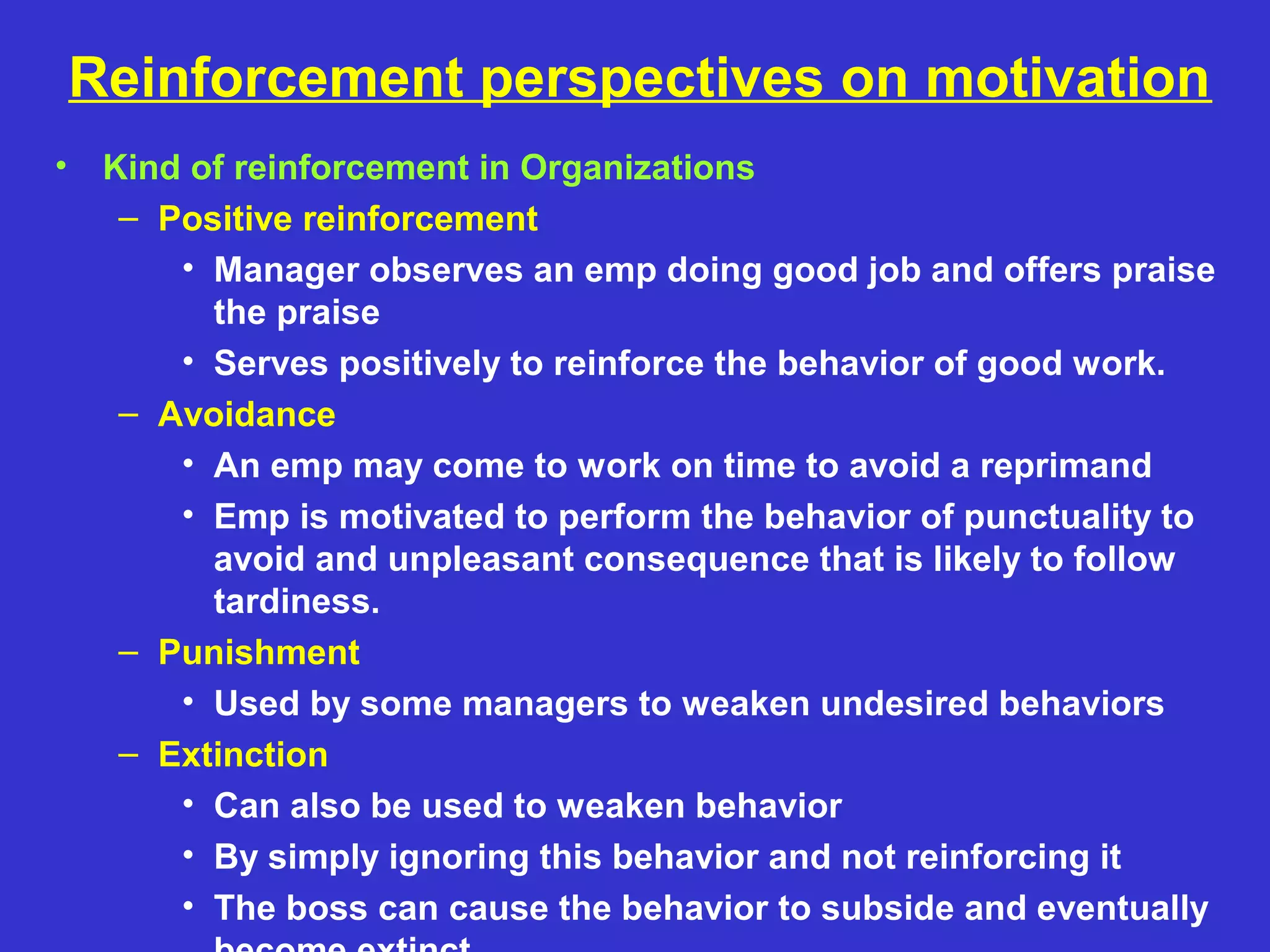 Motivation approach,processes and theories | PPT