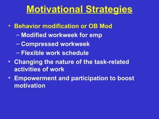 Motivation approach,processes and theories | PPT