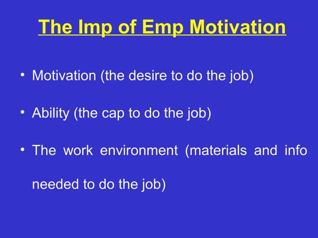 Motivation approach,processes and theories | PPT