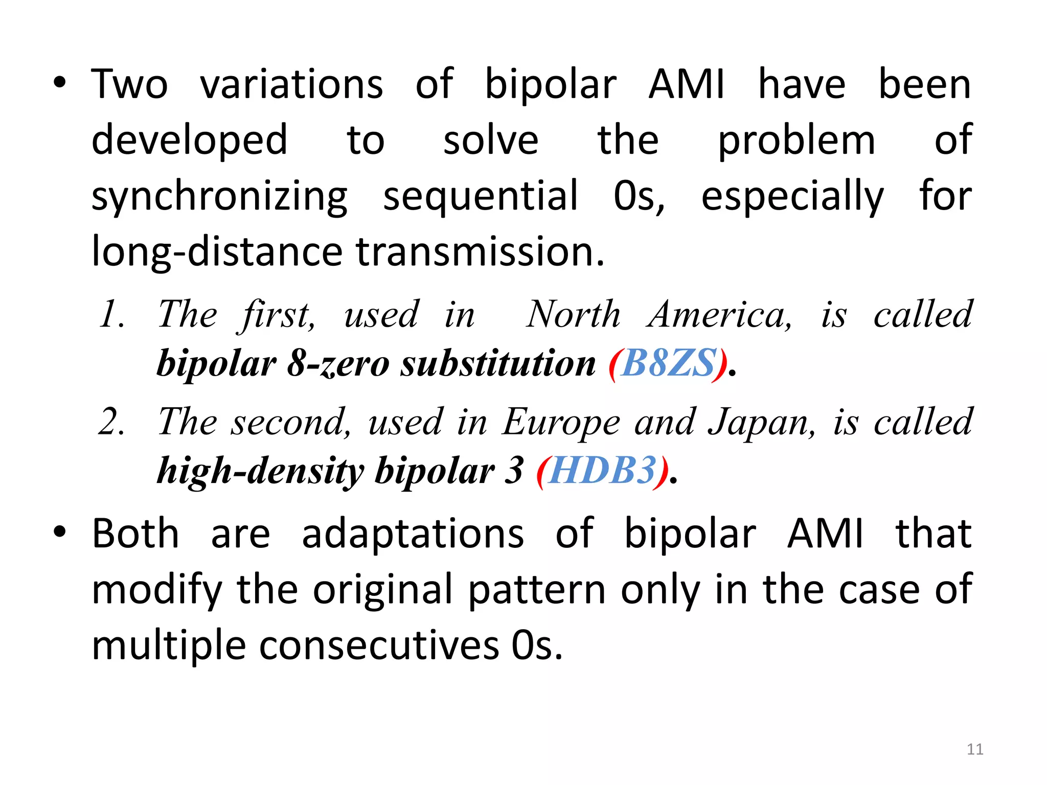 Data Communication & Computer network: Bipolar codes | PDF | Programming Languages | Computing
