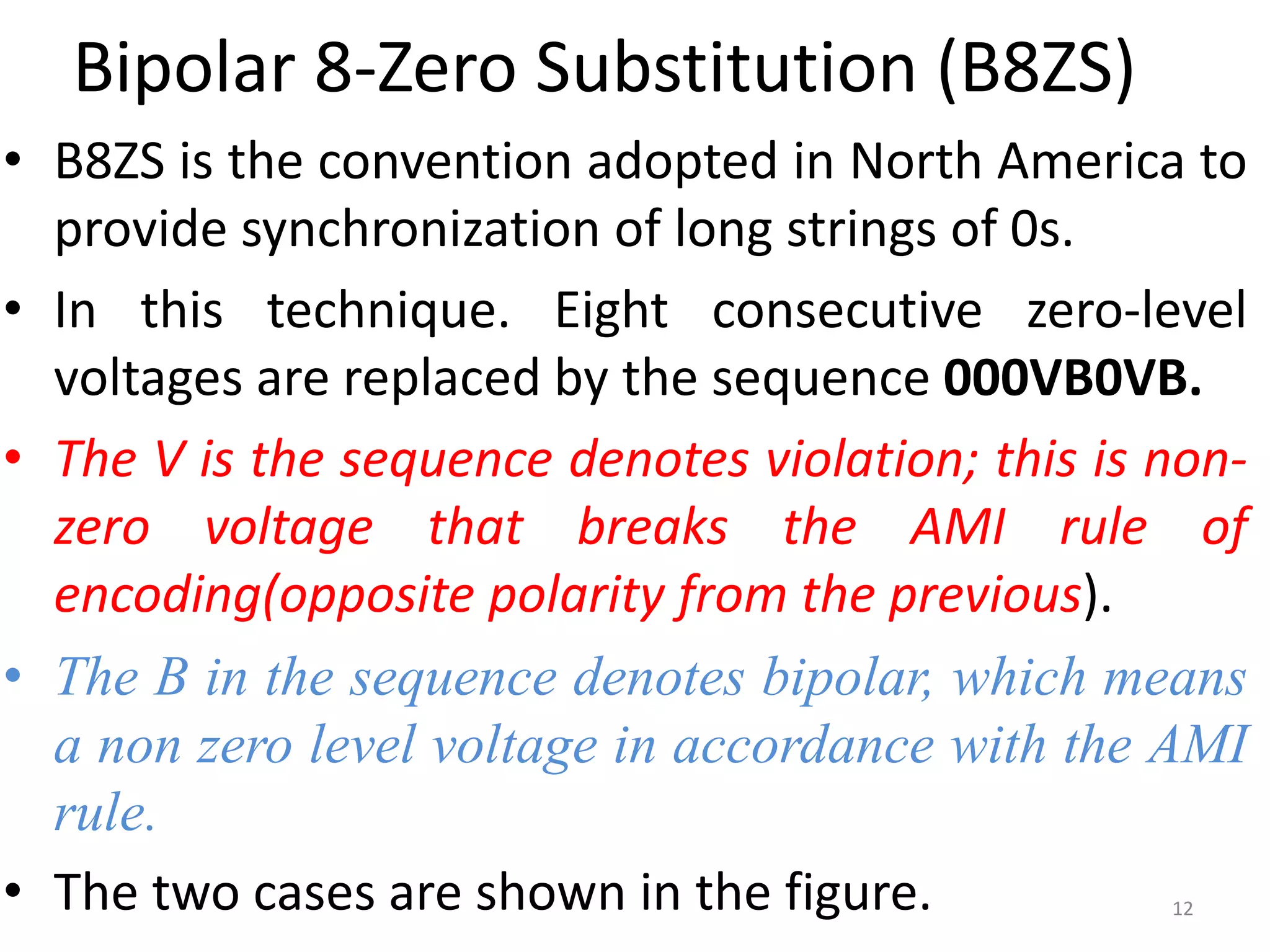 Data Communication & Computer network: Bipolar codes | PDF | Programming Languages | Computing