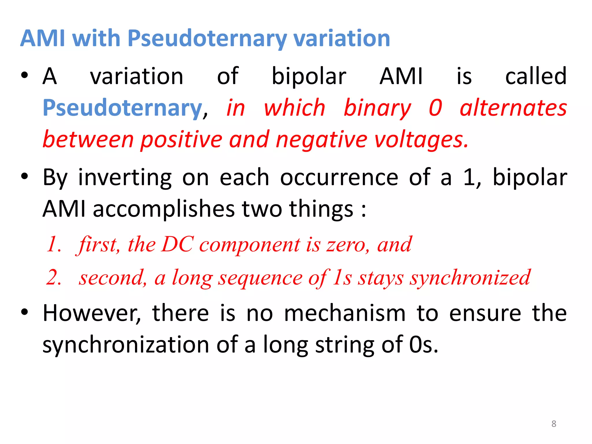 Data Communication & Computer network: Bipolar codes | PDF | Programming Languages | Computing