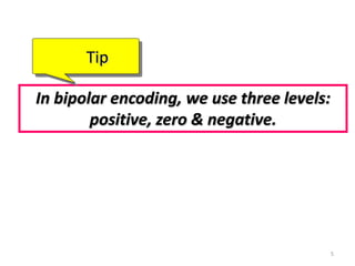 Data Communication & Computer network: Bipolar codes | PDF