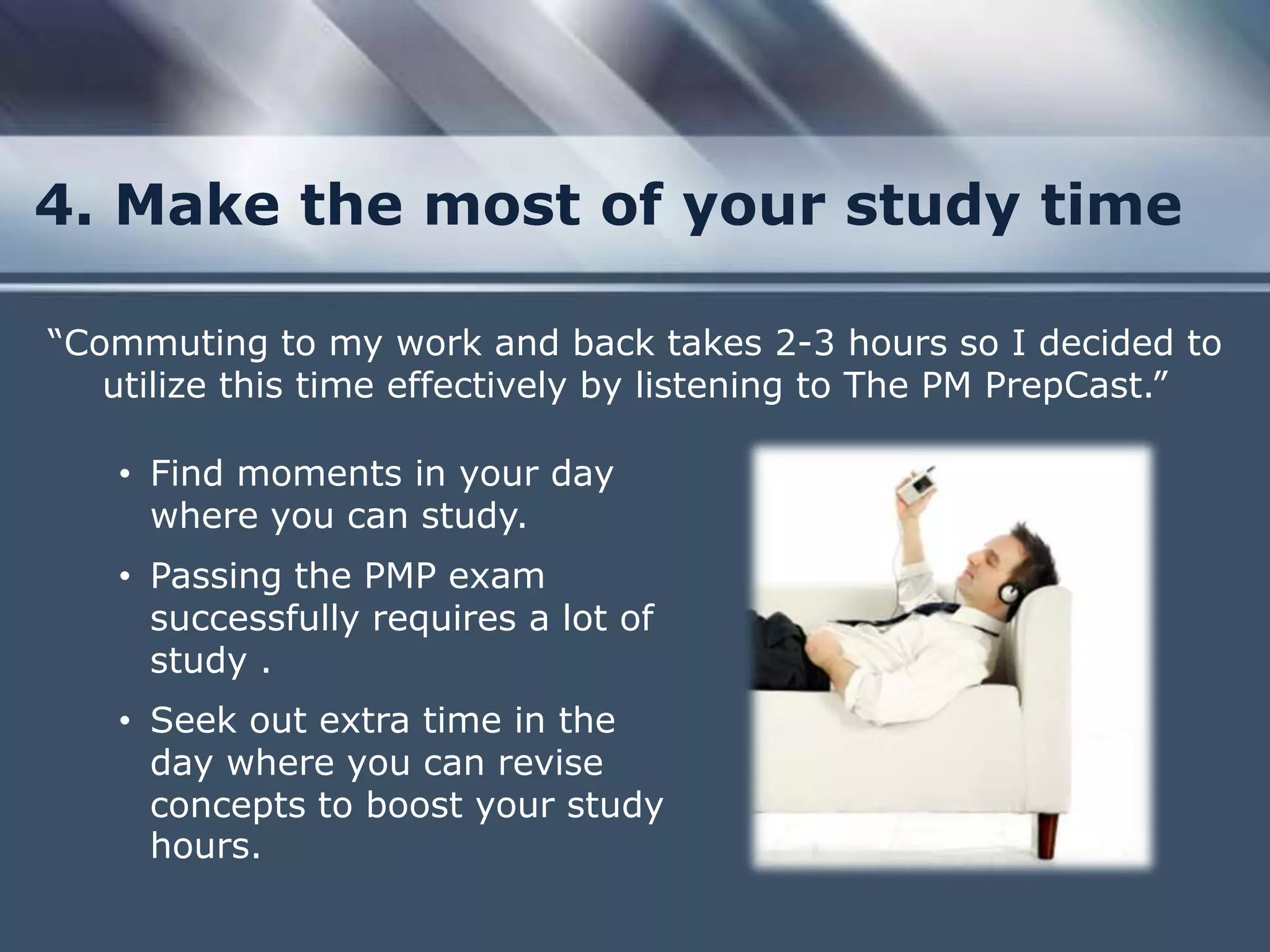 7 Lessons Learned from the PMP Exam | PPT