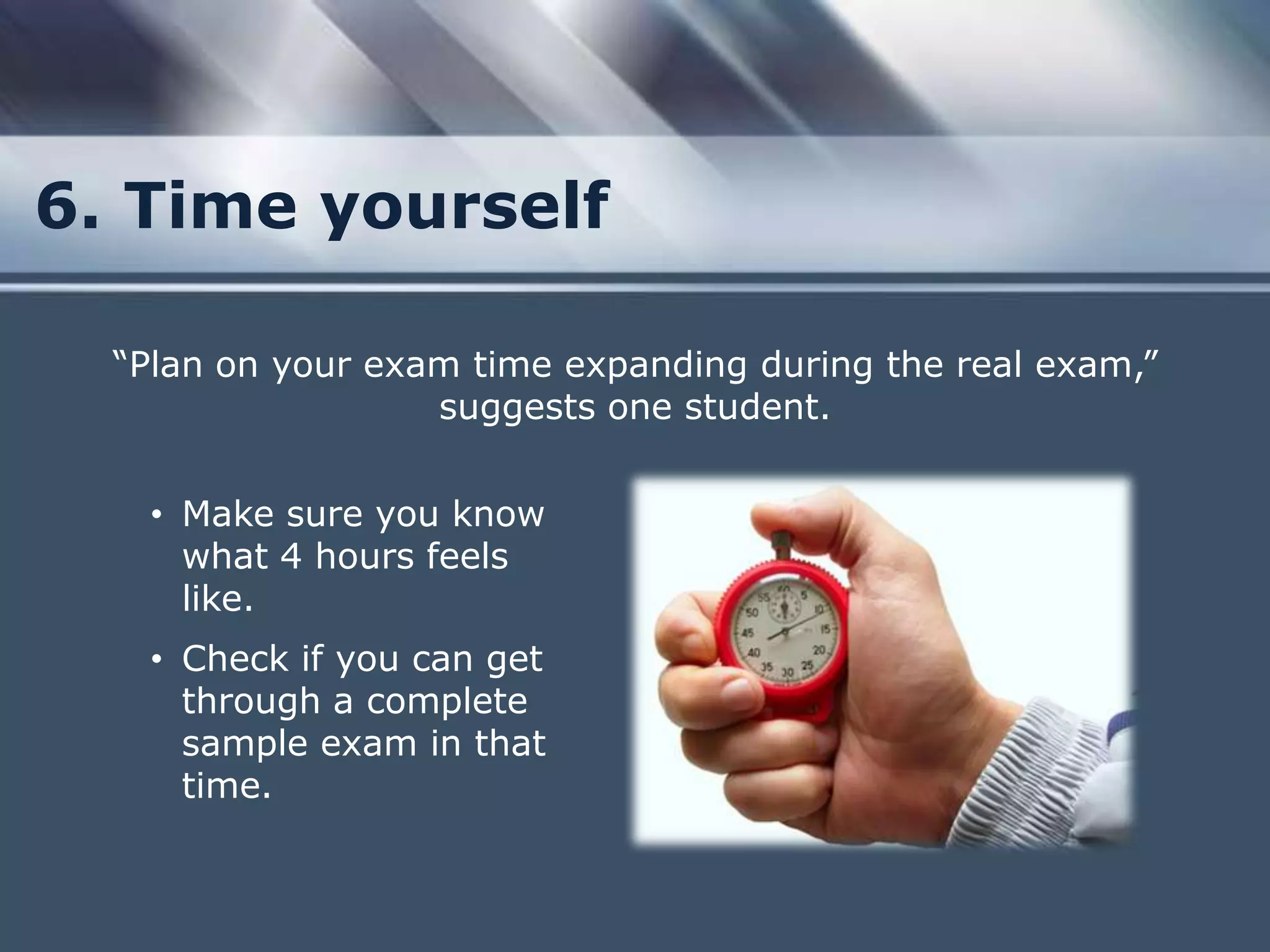 7 Lessons Learned from the PMP Exam | PPT