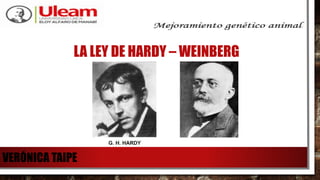 Ley de Hardy Weinberg | PPTX