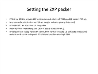 7'' liner running and cementing | PDF