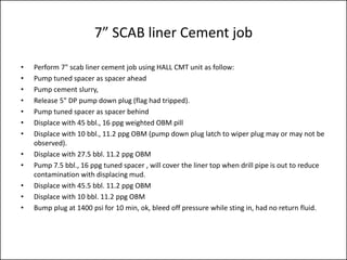 7'' liner running and cementing | PDF