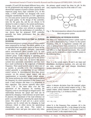 Load Frequency Control in Three Area Power System using Fuzzy Logic Controller | PDF | Internet ...