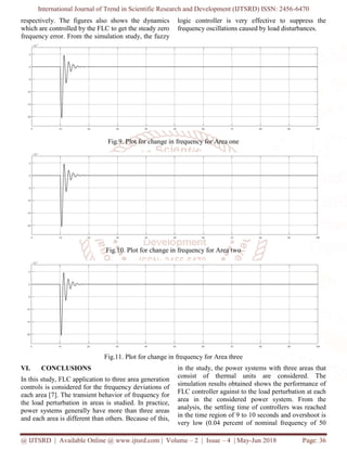 Load Frequency Control in Three Area Power System using Fuzzy Logic Controller | PDF | Internet ...