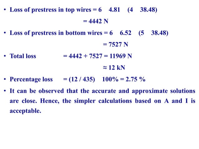 7 losses in prestress | PPTX