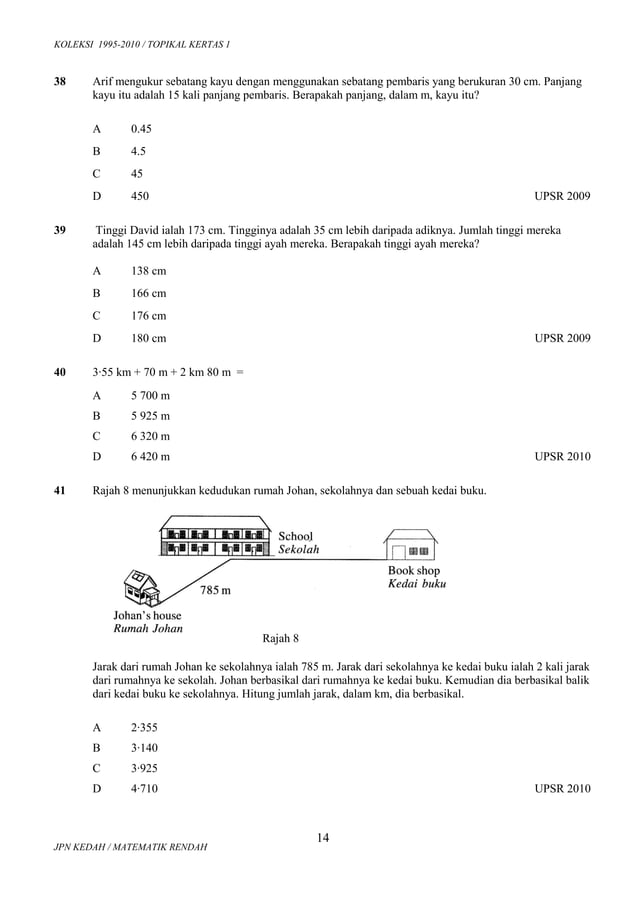 7 m3 k1 ukuran panjang | PDF