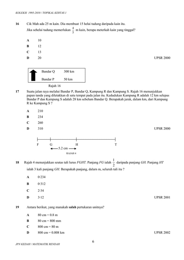 7 m3 k1 ukuran panjang | PDF