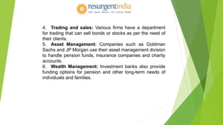 7 main functions of investment banking firm | PPTX