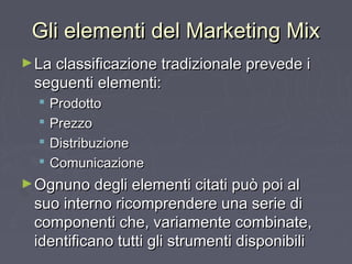 7 Il Marketing Mix | PPT