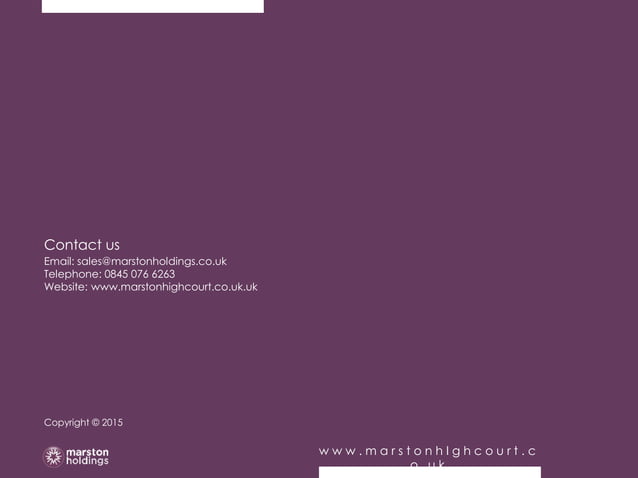 7 marston holdings neil presland legal | PPT