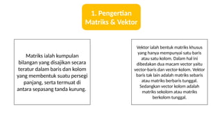 Materi kuliah MK matematika: Matriks.pptx
