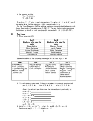 Grade 7 Learning Module in Math (Quarter 1 to 4) | PDF