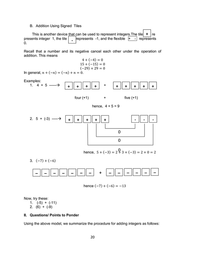 Grade 7 Learning Module in Math (Quarter 1 to 4) | PDF | Education