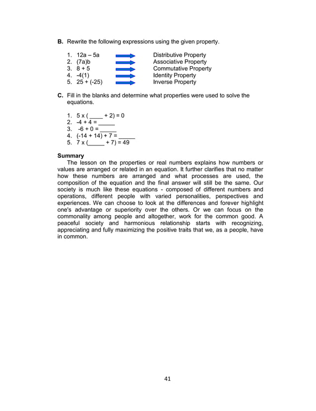 Grade 7 Learning Module in Math (Quarter 1 to 4) | PDF | Education
