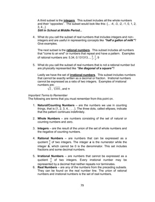 Grade 7 Learning Module in Math (Quarter 1 to 4) | PDF