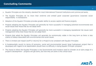 Sustainable Financing: The Equator Principles and the Financing of ...