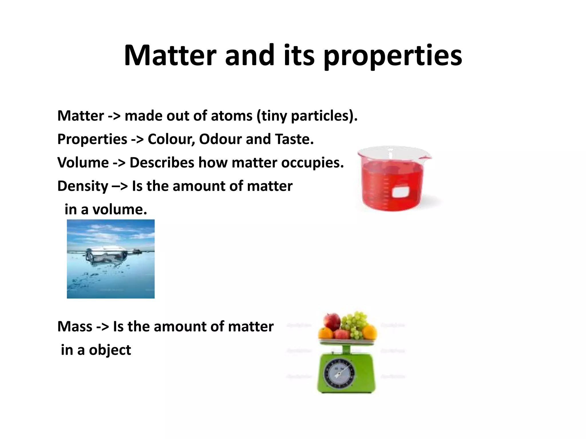 7 Matter and Forces | PPT