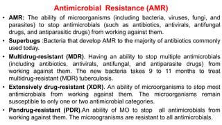 Antimicrobial resistance and Biofilm | PPTX
