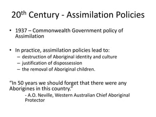 Aboriginal civil rights | PPTX