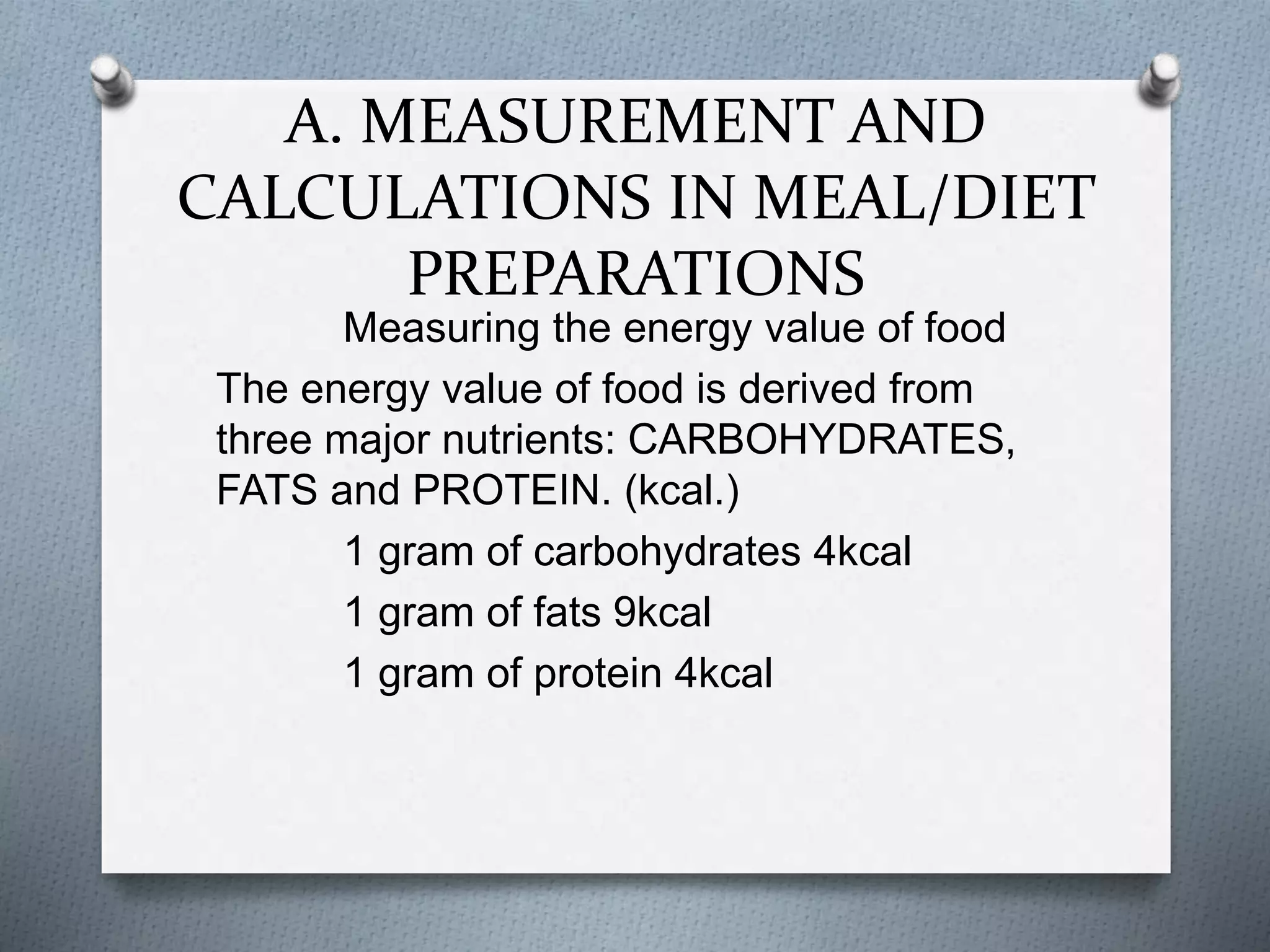 7 measurements and calculations | PPTX