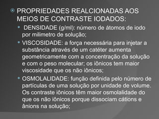 Meios de Contraste em Tomografia Computadorizada | PPT