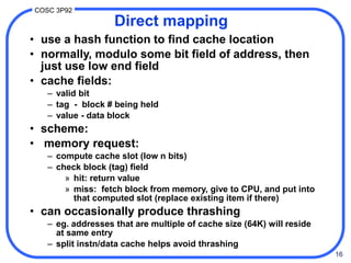 7_mem_cache.ppt | Data Storage and Warehousing | Computing