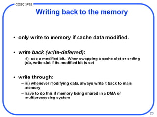 7_mem_cache.ppt | Data Storage and Warehousing | Computing
