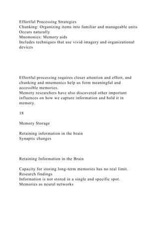 7MemoryRevised by Pauline Davey Zeece, University of N.docx