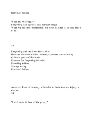 7MemoryRevised by Pauline Davey Zeece, University of N.docx