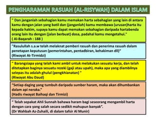 Rasuah Pemusnah Tamadun | PPT