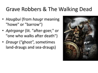 Viking burials | PPTX